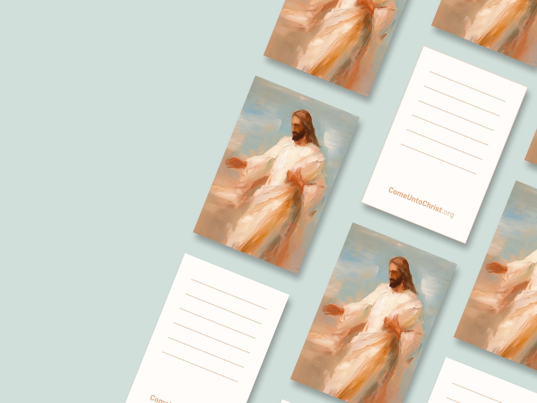 Pocket-sized LDS Jesus Pass-along Cards: Gift for Missionaries - Etsy