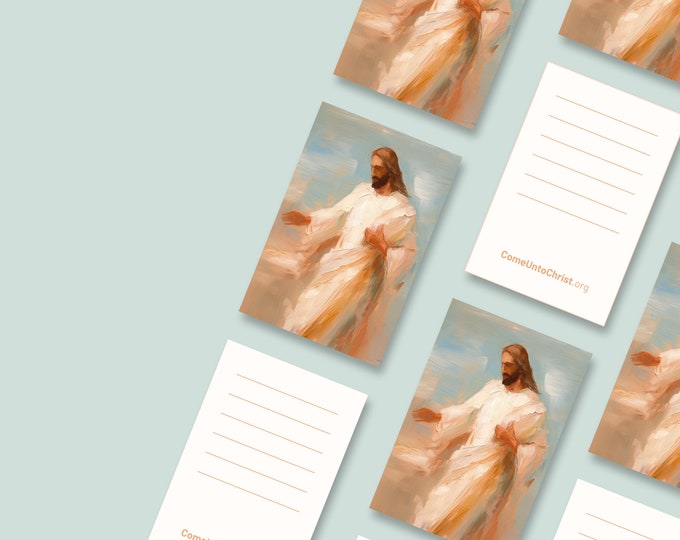 Pocket-sized LDS Jesus Pass-along Cards: Gift for Missionaries - Etsy