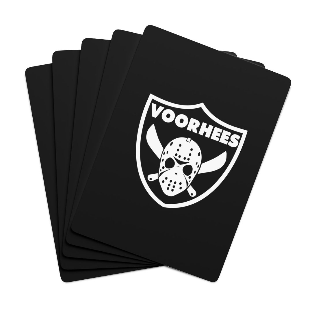 Jason Voorhees Poker Cards, Friday the 13th Horror Movie - Etsy