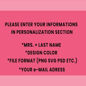 Custom Bride Mrs Last Name Shirt Png Bride Downloadable Design - Etsy