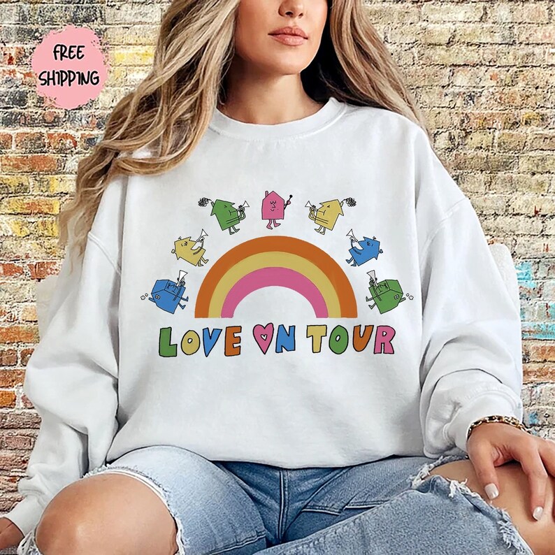Harry Styles Love on Tour Sweat Shirt Hslot Merch Lot Hs 2023 Sweater ...