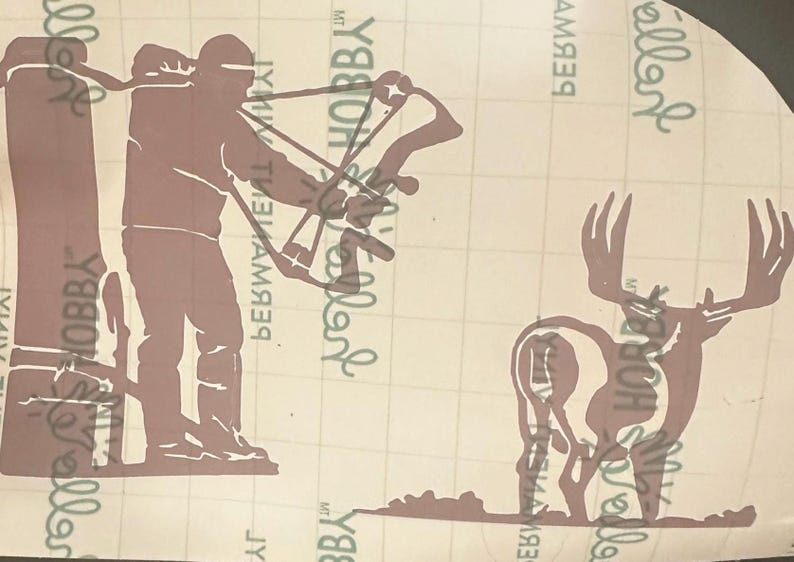 Bow Hunter Decal - Etsy