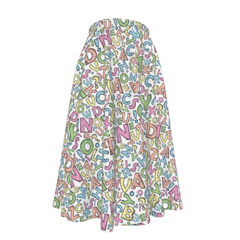 Chalkboard Letters | Abc's Teacher Alphabet Hyperlexia | Women's Long ...