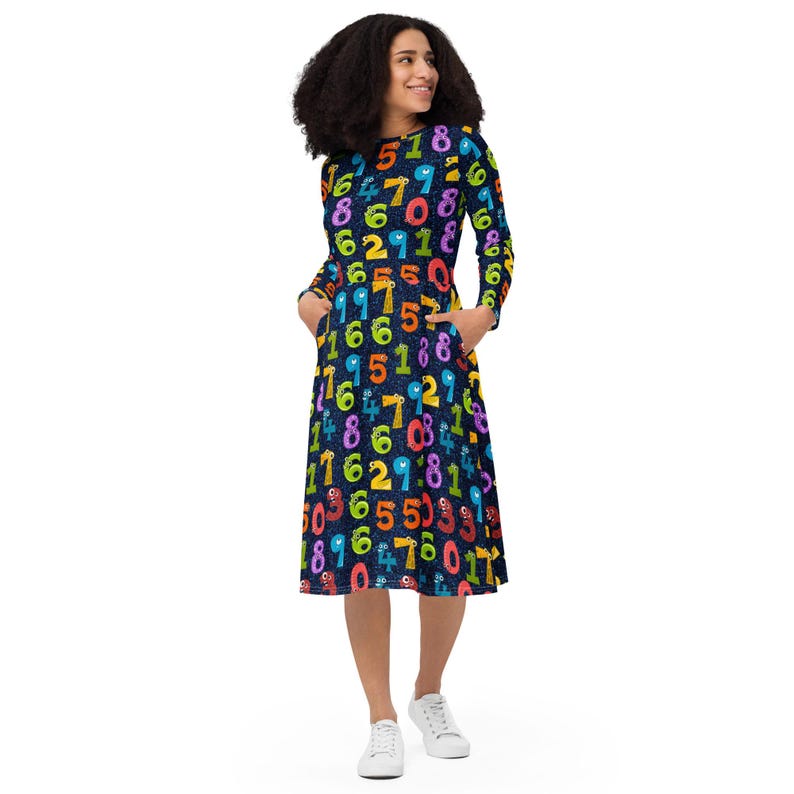 Silly Numbers All-over Print | for Number Lovers | Teachers - Educator ...