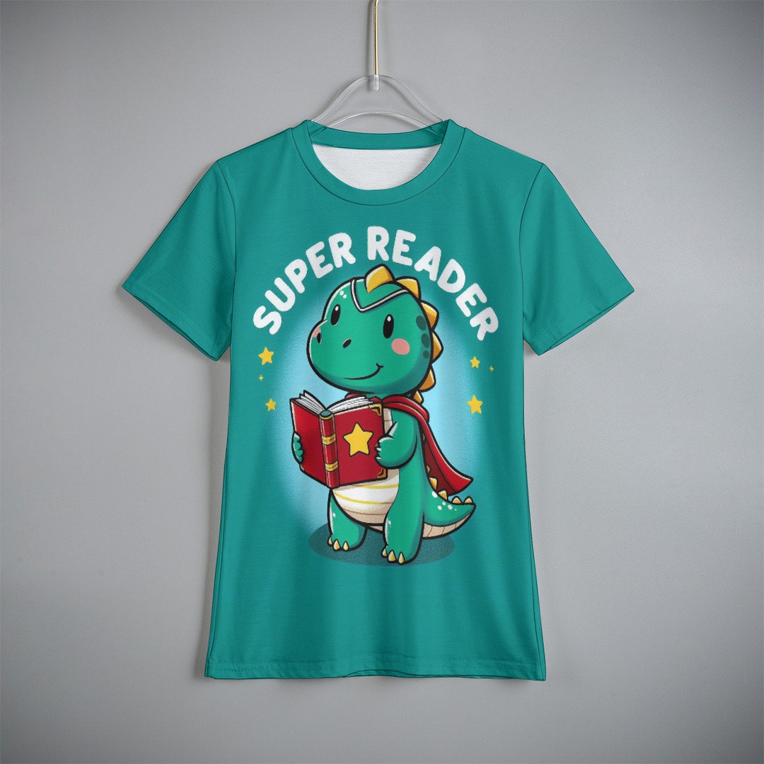 Dino Super Reader (green) | Custom Name (on the Back) | Hyperlexic ...