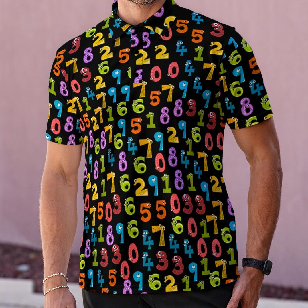 Silly Numbers | for Number Lovers | Teachers - Educator | Colorful Men ...