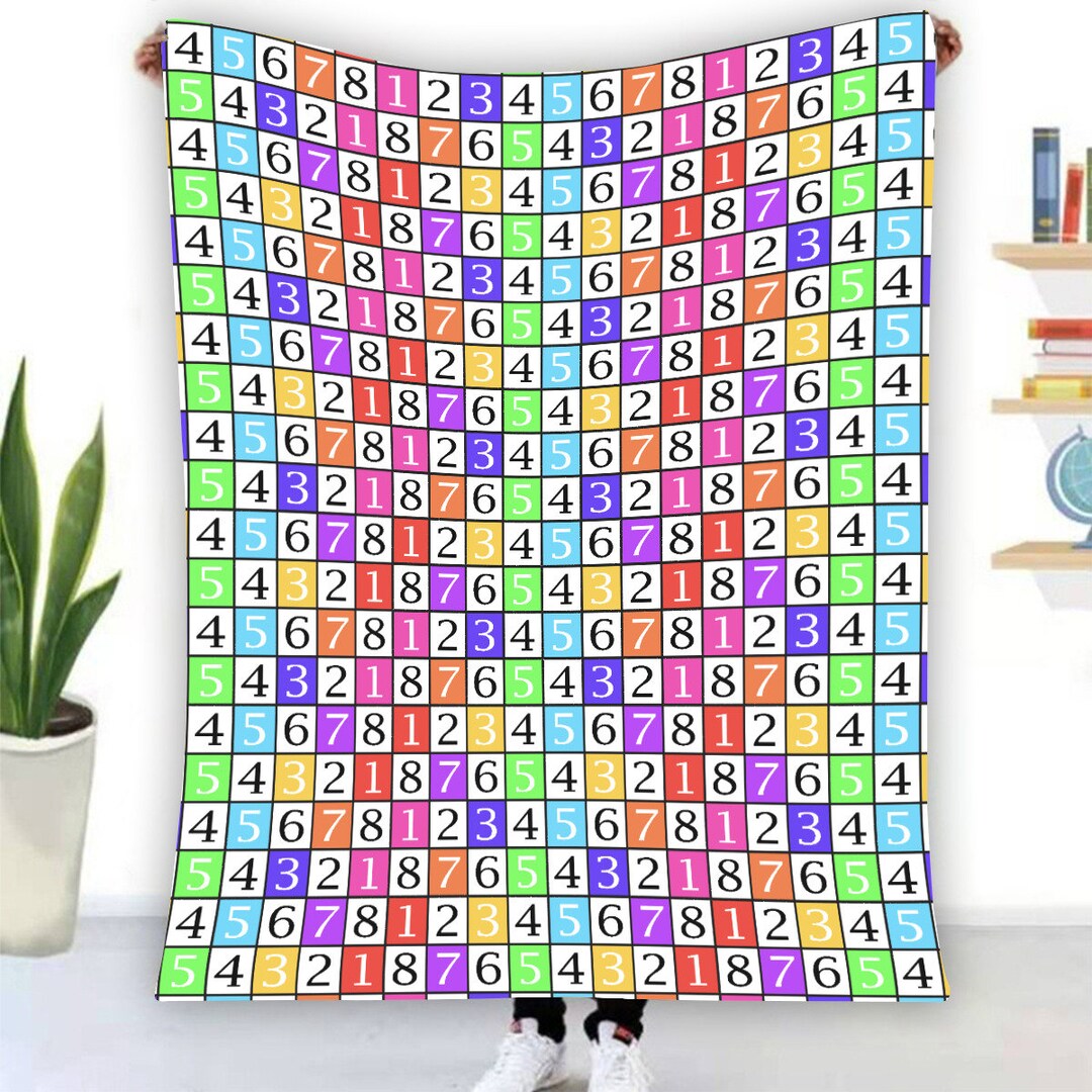 Colorful Checkered Single-side Printing Flannel Blanket | for ...