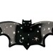Sparkle Bat Plates - Etsy