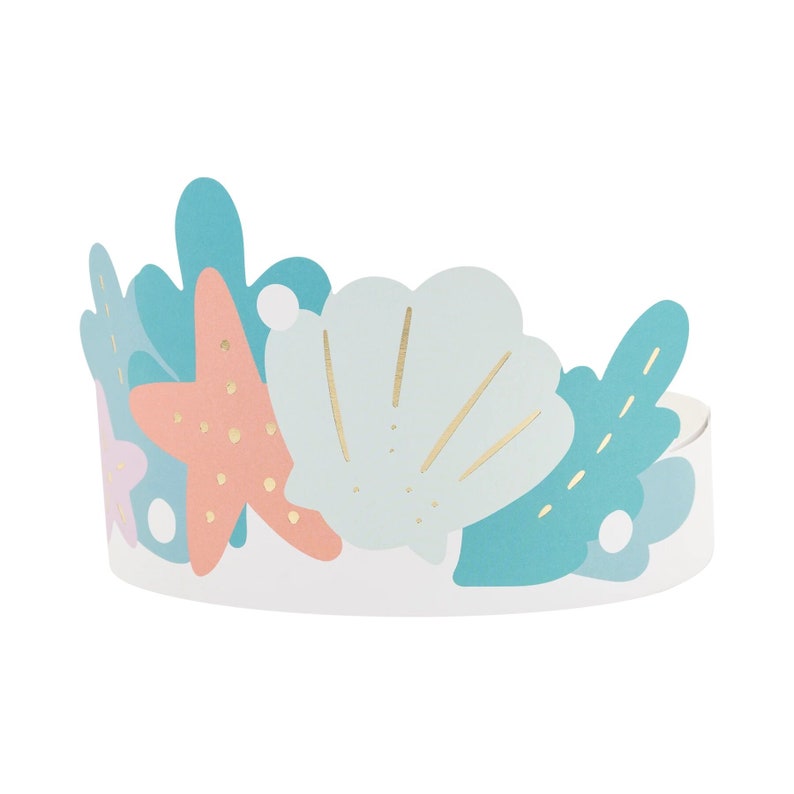 Mermaid Crown Set 8 - Etsy