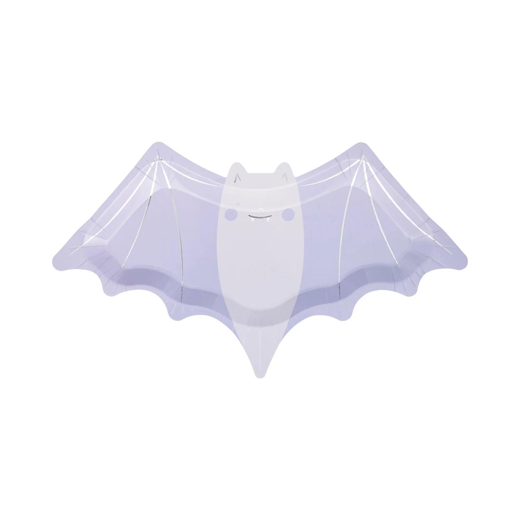 Bat Shaped Paper Plate Set - Etsy