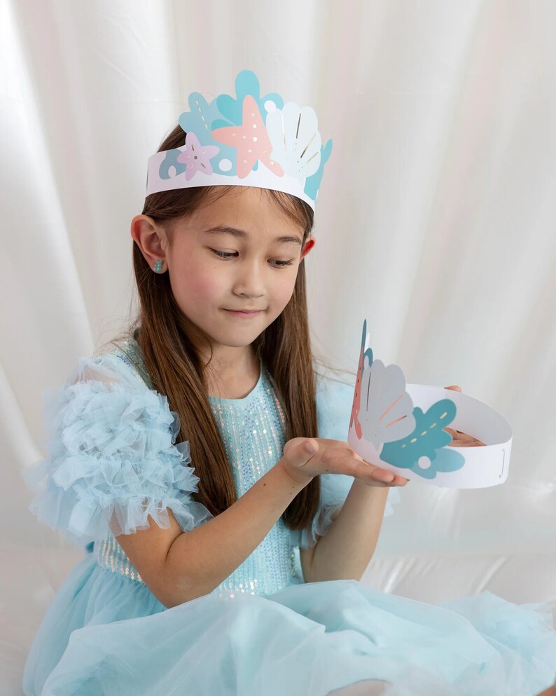 Mermaid Crown Set 8 - Etsy