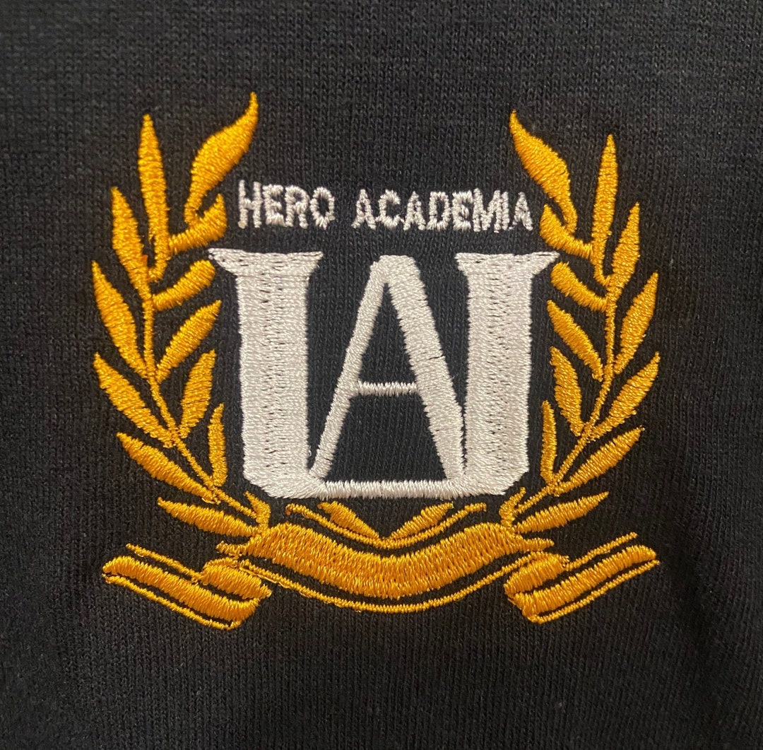 Embroidered UA Hero Academia Shirt/sweatshirt/hoodie - Etsy