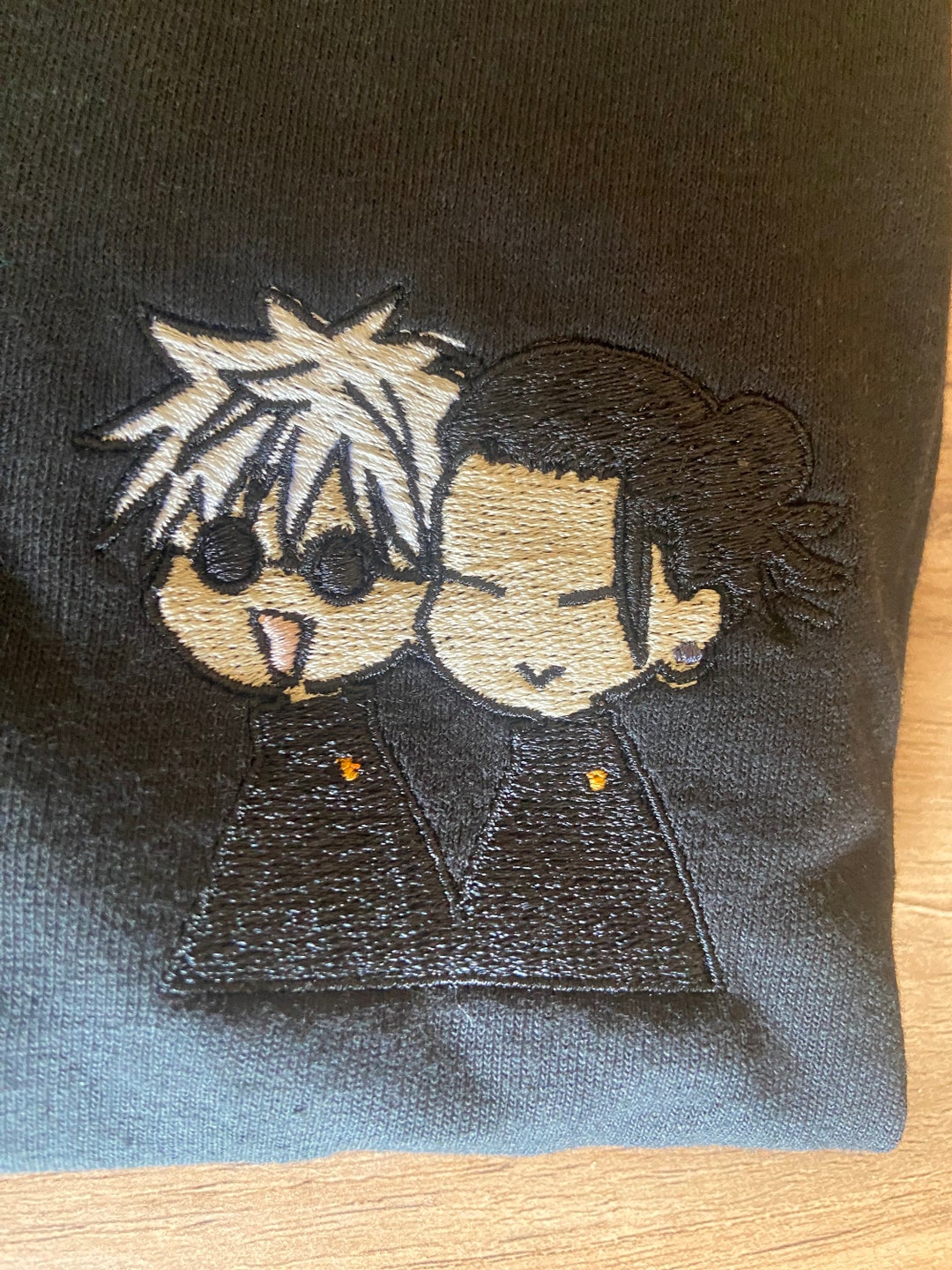 Embroidered Gojo and Geto Shirt/sweatshirt/hoodie - Etsy