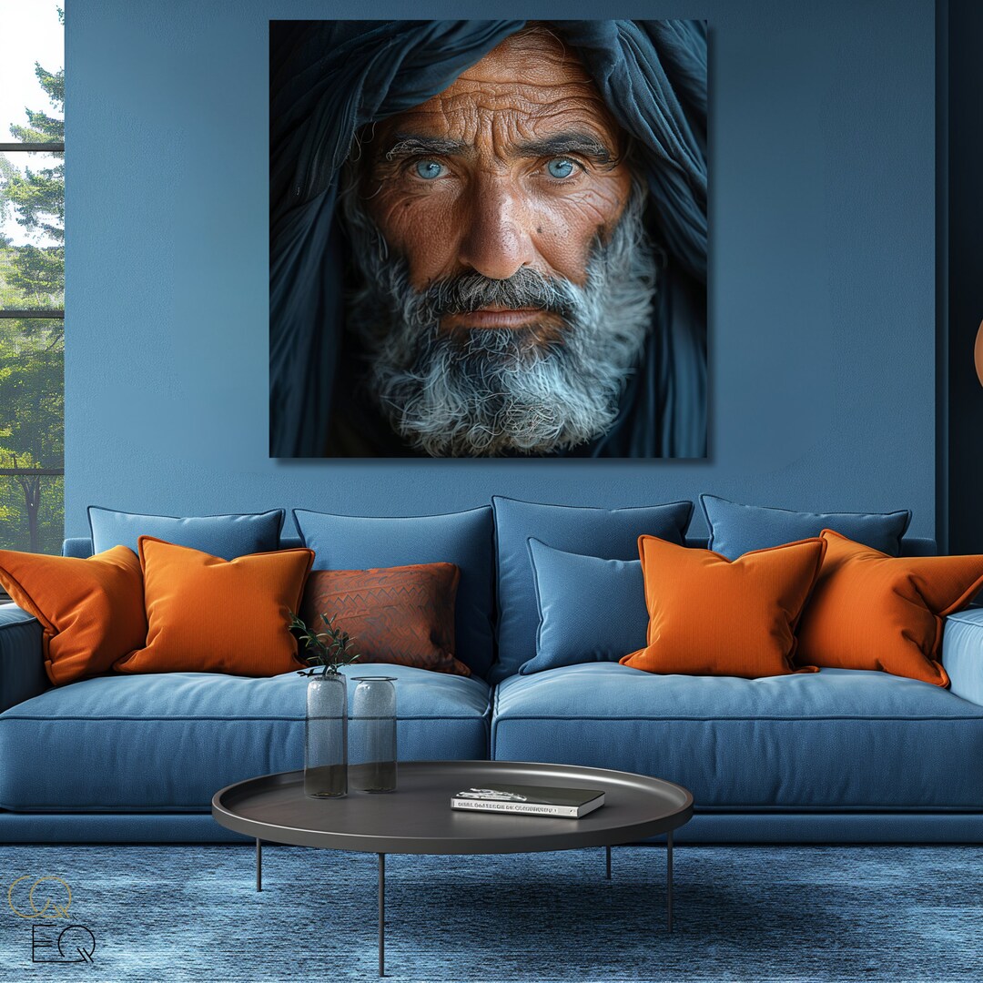 Afghan Photography Digital Art Living Room Décor Printable Art Poster ...