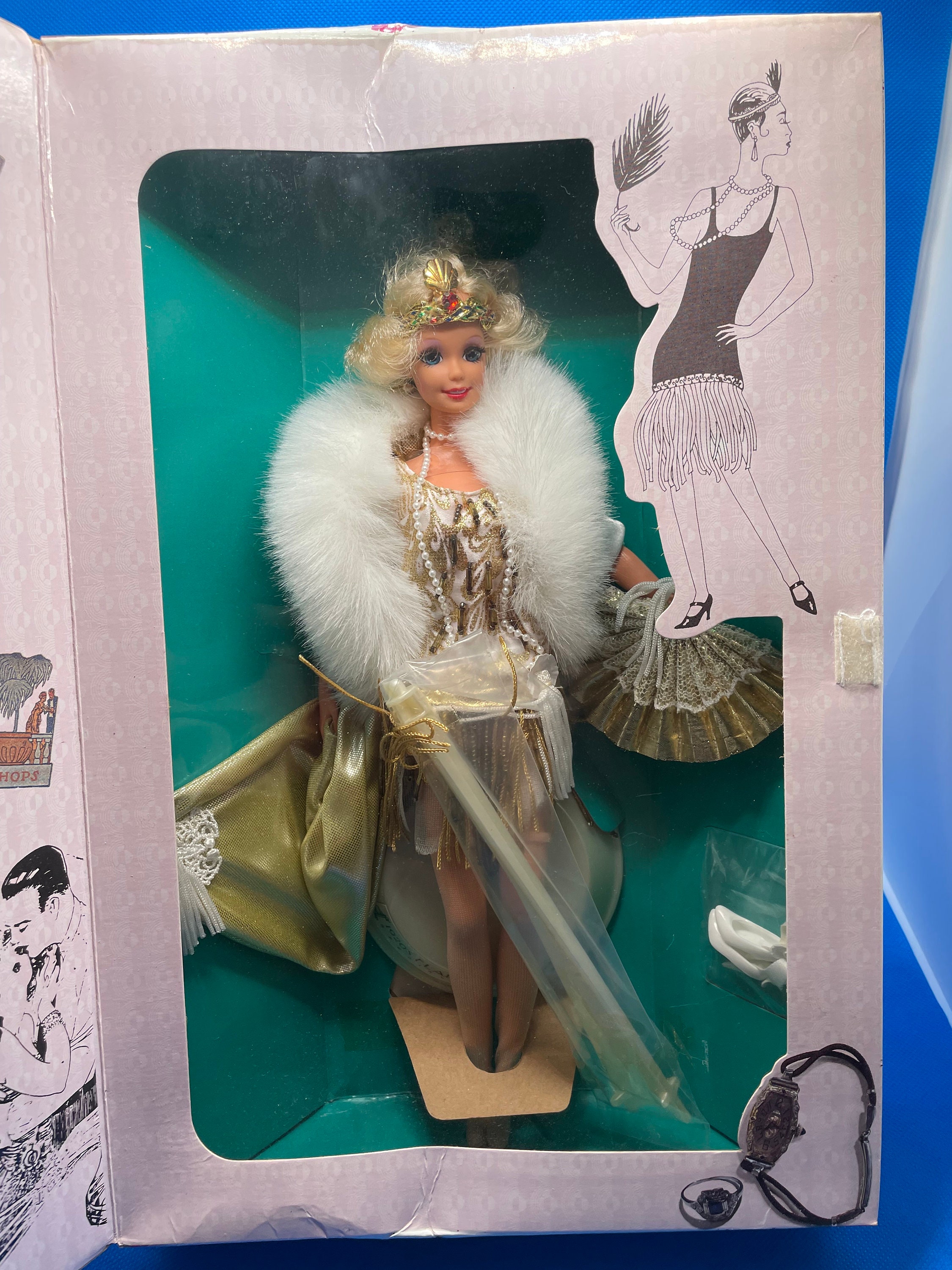 1920's Flapper Barbie Doll, From the Great Eras Collection, Mattel, MIB ...