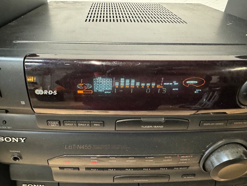 Sony LBT-N455 5 CD Changer Stack System With a Pair of Super - Etsy