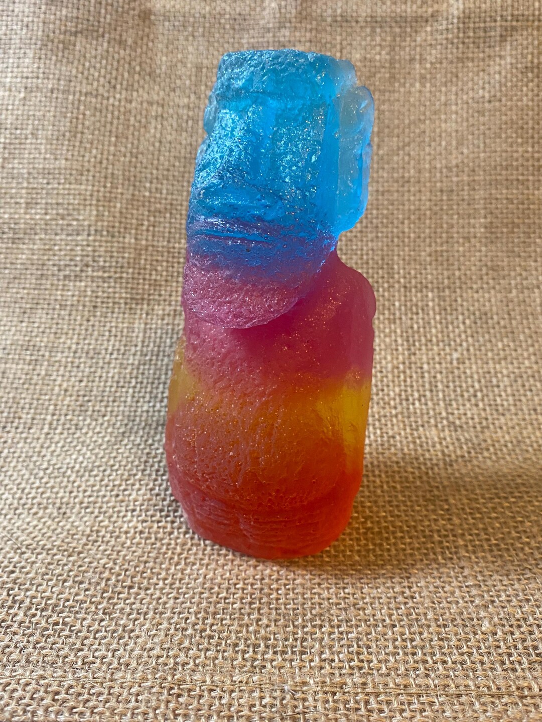 Silver and Pink Moai Easter Island Resin Statue - Etsy