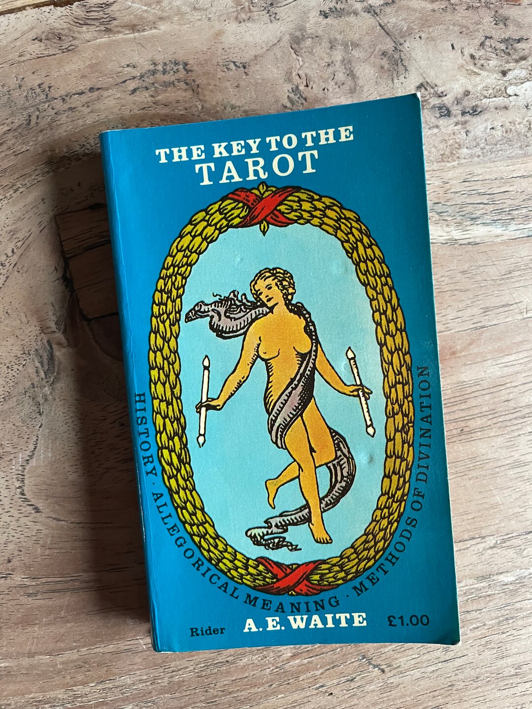 Rare Sealed Rider Waite Blue Box Tarot 1977 Complete With Instruction ...