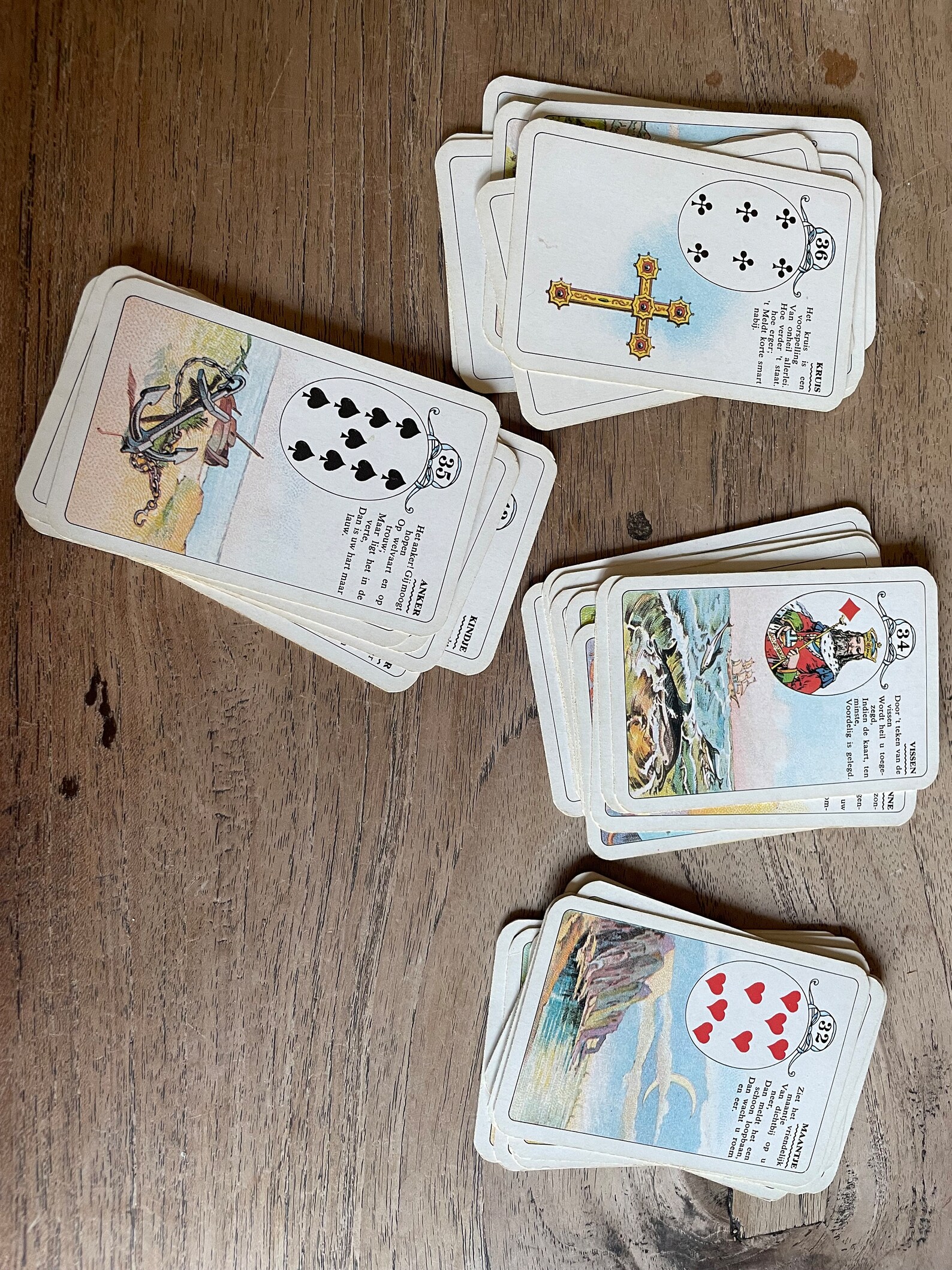 Vintage Dutch Lenormand Complete - Etsy