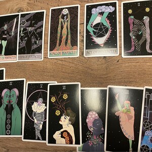 Rare Moon Power Tarot Magical Illustrations - Etsy