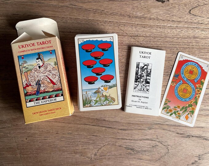 Ukiyoe Tarot Deck Made in Japan - Etsy