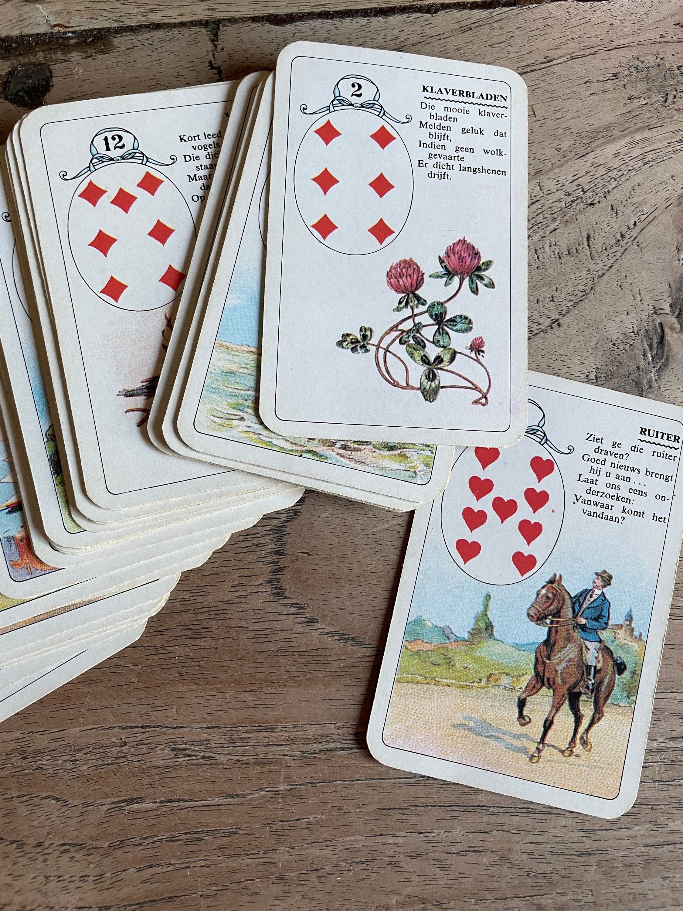 Vintage Dutch Lenormand Complete - Etsy