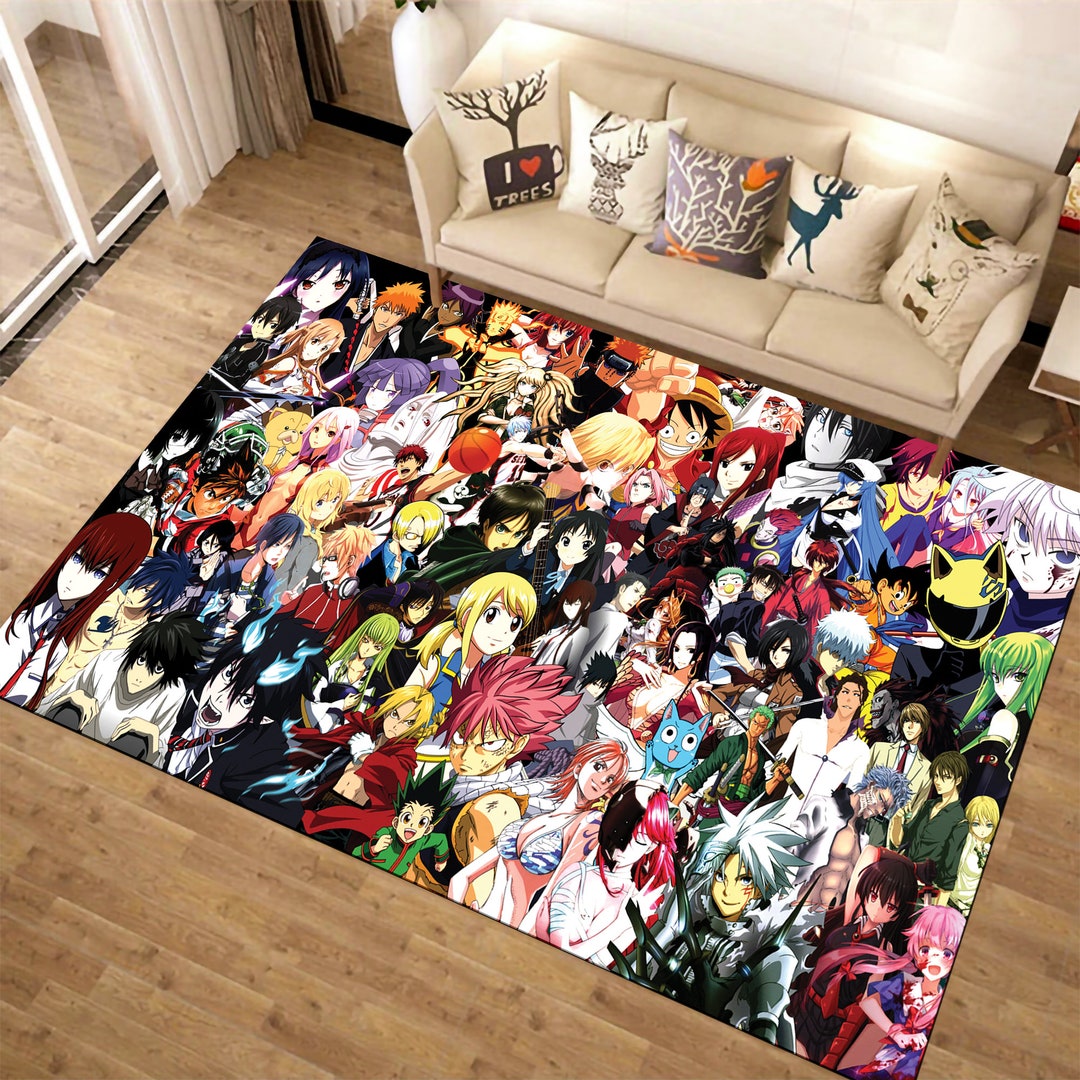Anime Rug, Mixed Anime Rug, Kawaii Rug, Fantastic Rug, Popular Rug ...