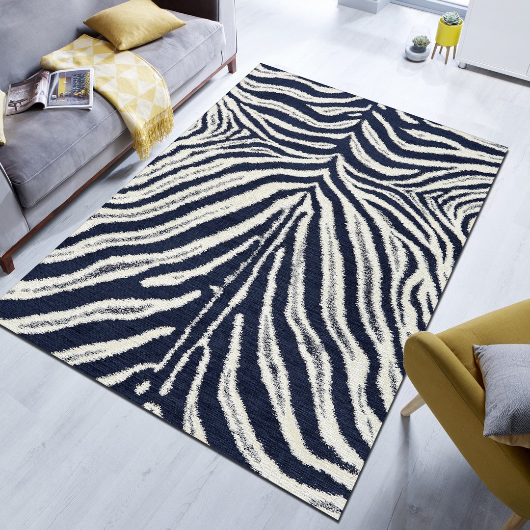 Zebra Pattern Rug, Animal Pattern Rug, Home Decor, Area Rug,living Room ...
