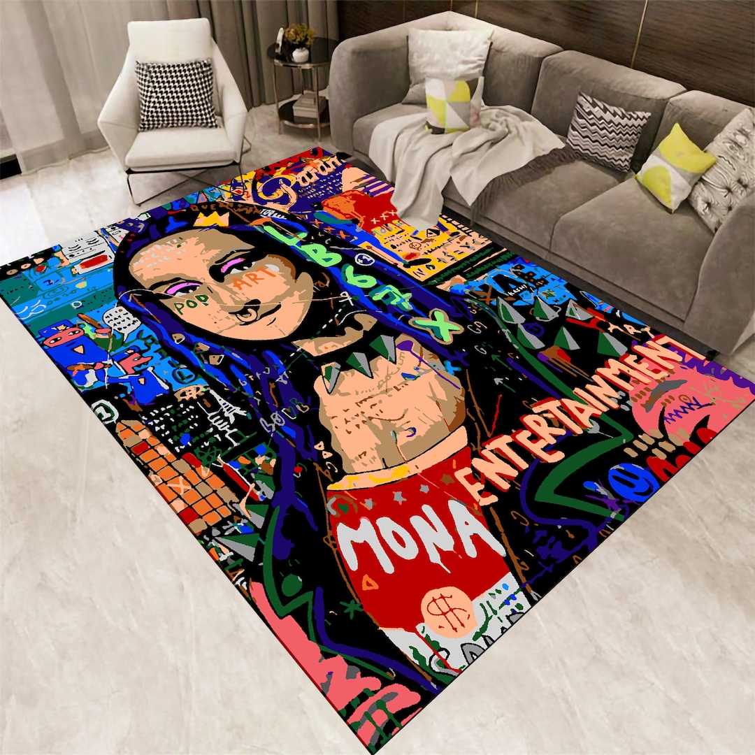 Girl With A Pearl Earring Remake Rug, Famous Painting Rug, Creative Rug ...