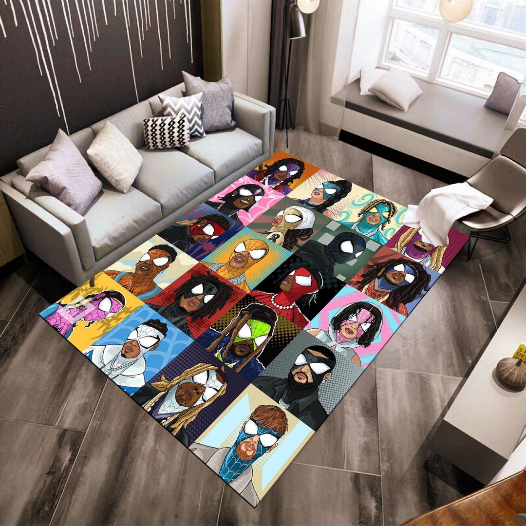 Marvel,marvel Characters Rug,fantastic Rug,kids Room Rug,minimalist Rug ...