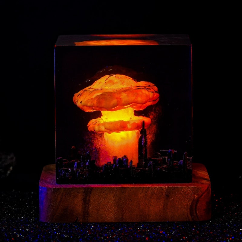 Atomic Bomb Lamp - Etsy