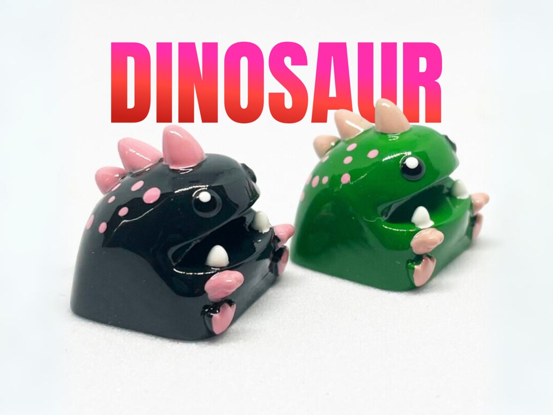 3D Dinosaur Keycap, Animal Keycap, Esc Keycap, Artisan Keycap, Keycap for MX Cherry Switches ...