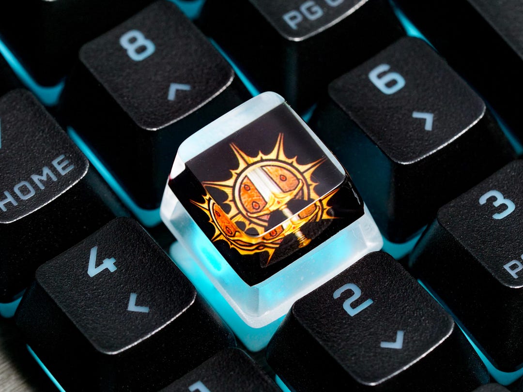 BG3 Fighter Class Keycap, Baldur's Gate 3 Keycap, Gaming Keycap, Keycap ...