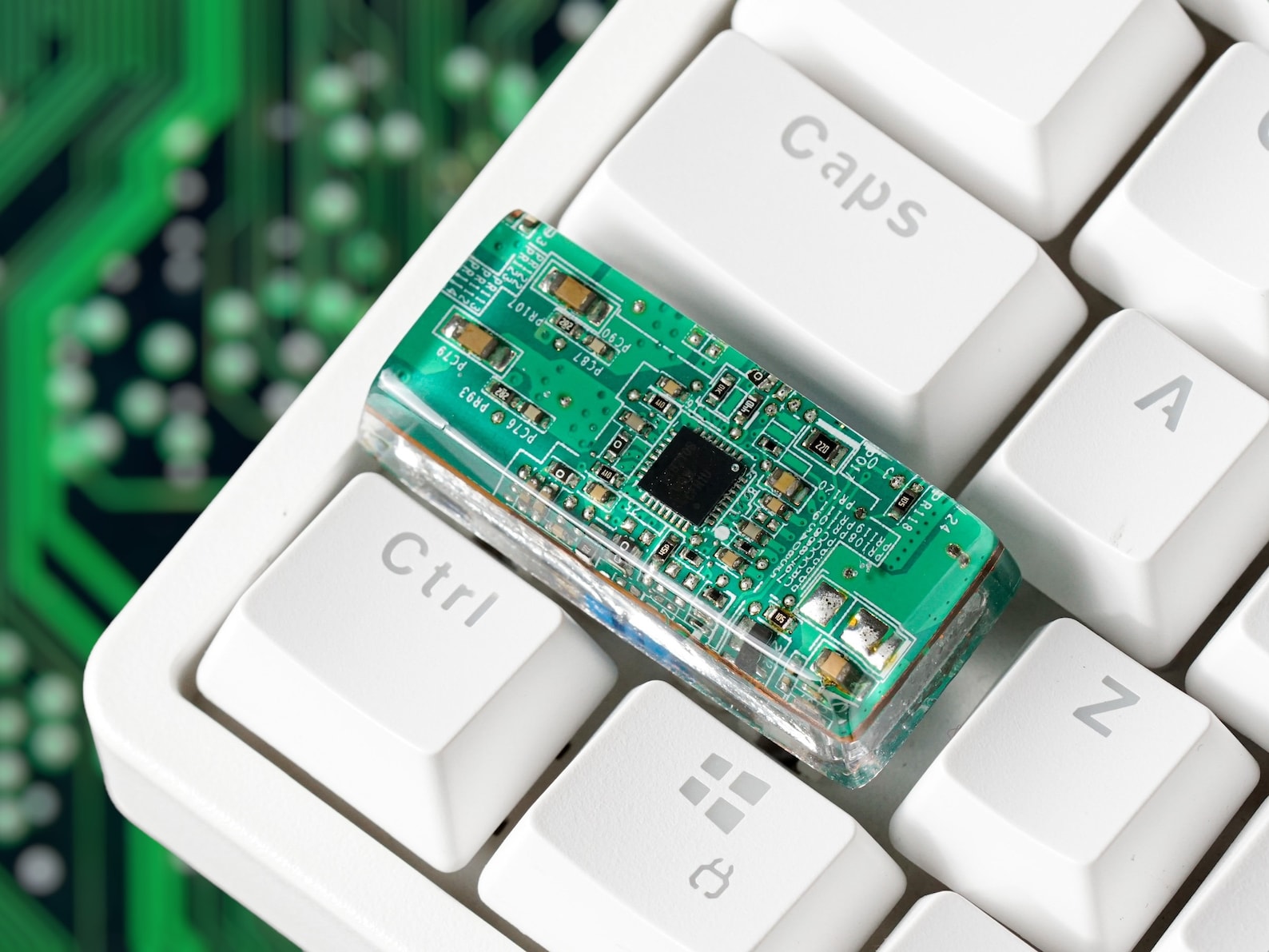 Circuit Board Chip Shift Keycap, OEM Profile, SA Profile, Keycap for MX ...
