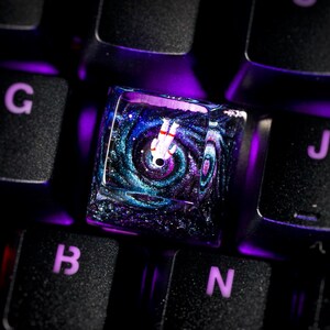 Astronaut Keycap, Blue Astronaut, Galaxy Keycap, Universe Keycap ...