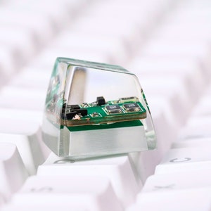 Circuit Board Chip Keycap, Artisan Keycap, Keycap Set for MX Cherry ...