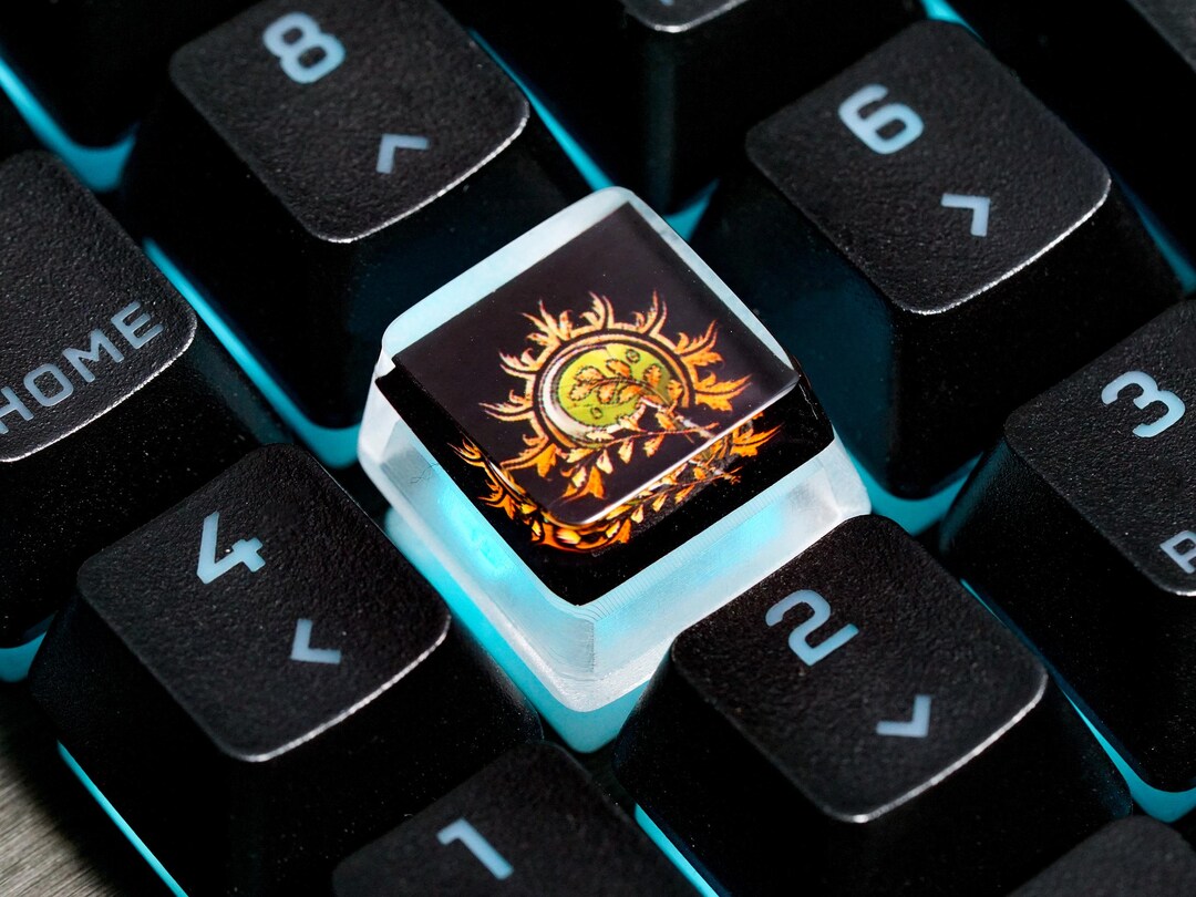 BG3 Druid Class Keycap, Baldur's Gate 3 Keycap, Gaming Keycap, Keycap ...