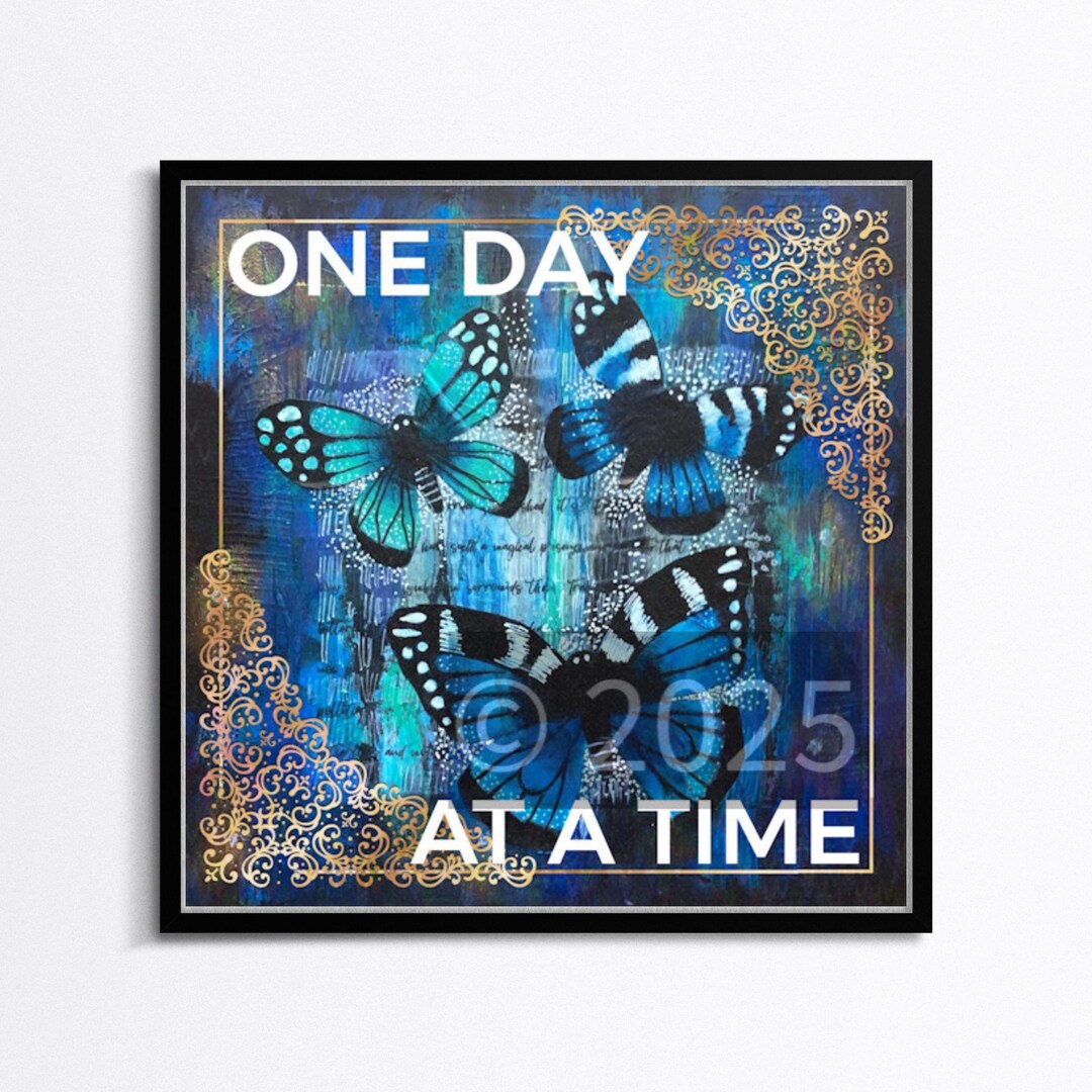 One Day at A Time Digital Download,alcoholics Anonymous Printable ...