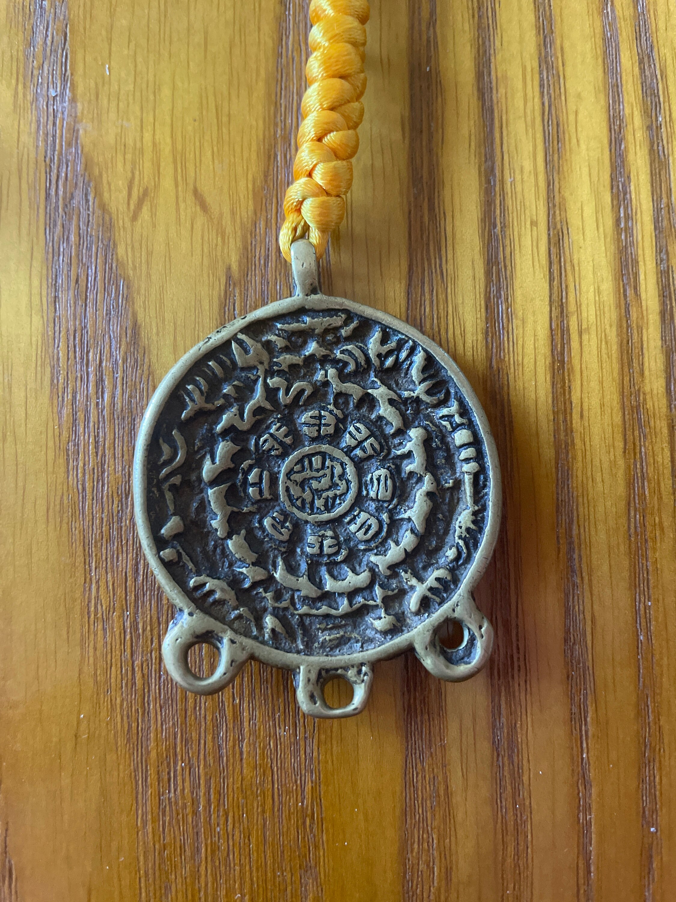 Ancient Tibetan Thogchag Calendar With Three Holes - Etsy