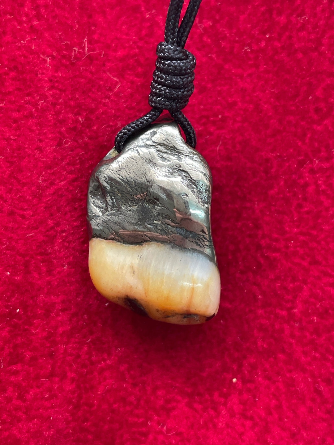 Dragon Bone Stone Pendant Rare Taiwanese Gem - Etsy