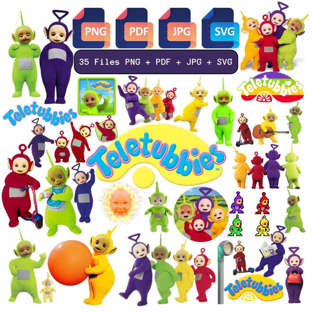 Teletubbies Teletubbies Clipart Teletubbies Png Png - Etsy UK