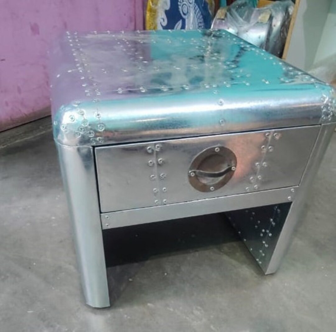 Aluminium Aviator Wing Desk Coffee Table Aviation Furniture - Etsy