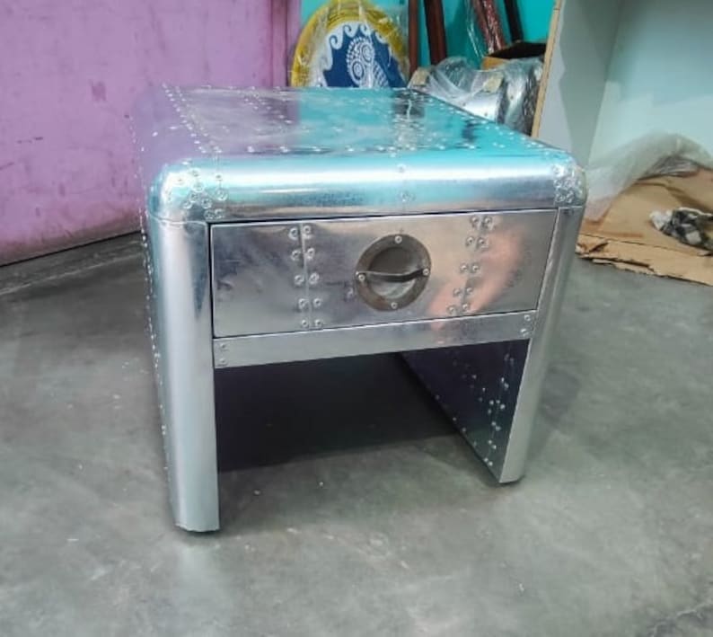 Aluminium Aviator Wing Desk Coffee Table Aviation Furniture - Etsy