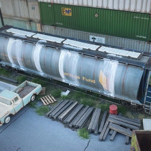 HO Scale Weathered Intermountain Alberta Heritage Cylindrical Covered ...