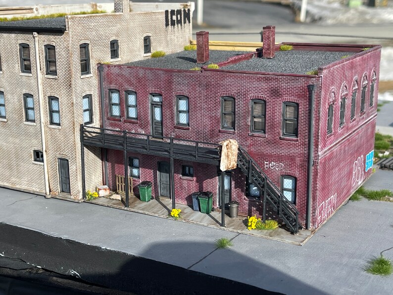HO Scale Walthers Corner Stone Merchant’s Row VII - Etsy