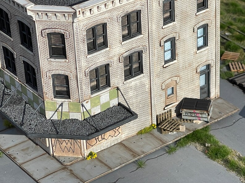 HO Scale Walthers Corner Stone Merchant’s Row VII - Etsy