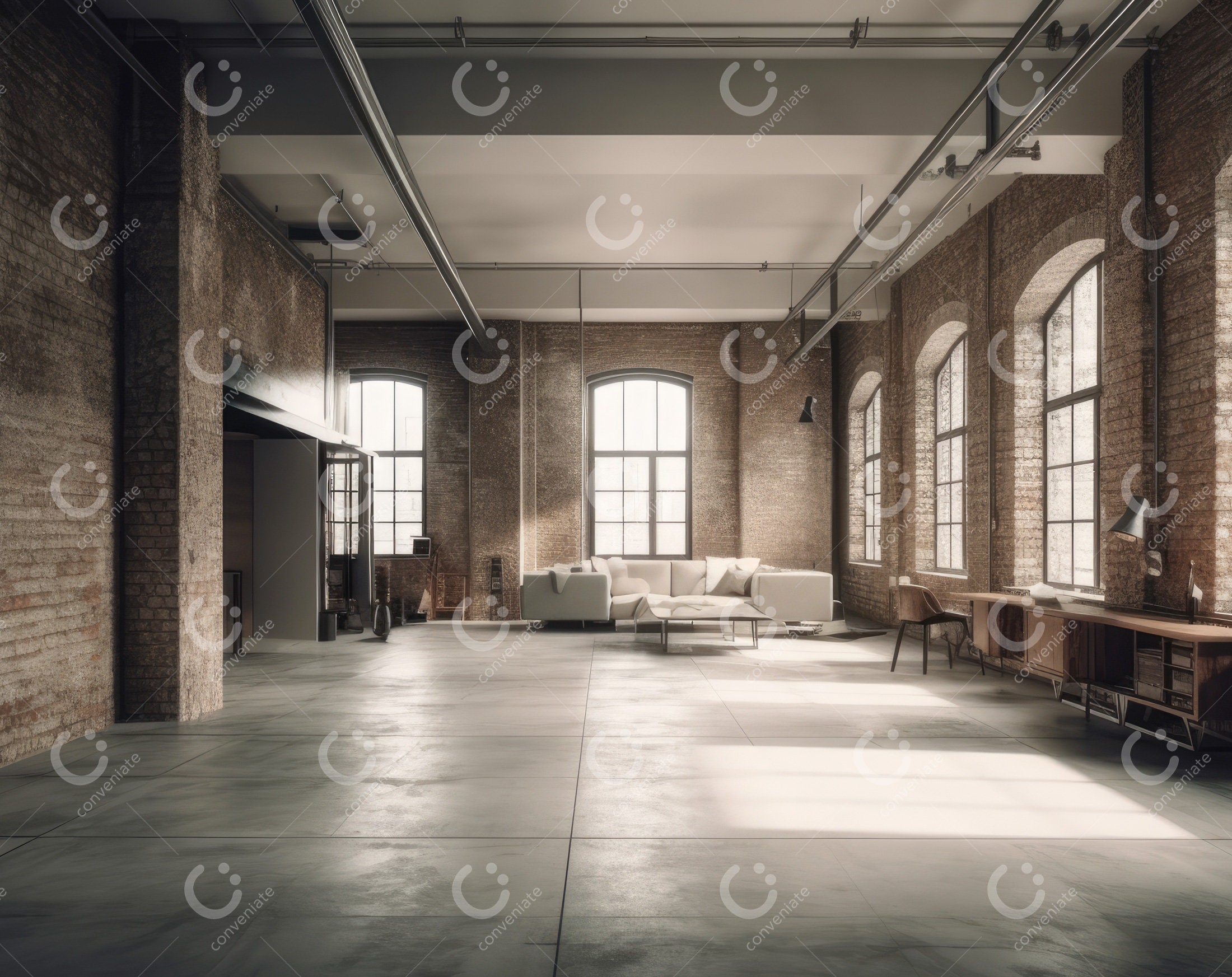 12 High End Loft Backdrops Part 02, Digital Backdrops Digital Overlays ...