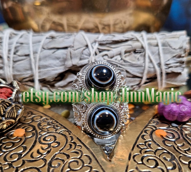 Poderes Místicos, Bênçãos Celestiais e Maestria Espiritual: Anel Jinn ...