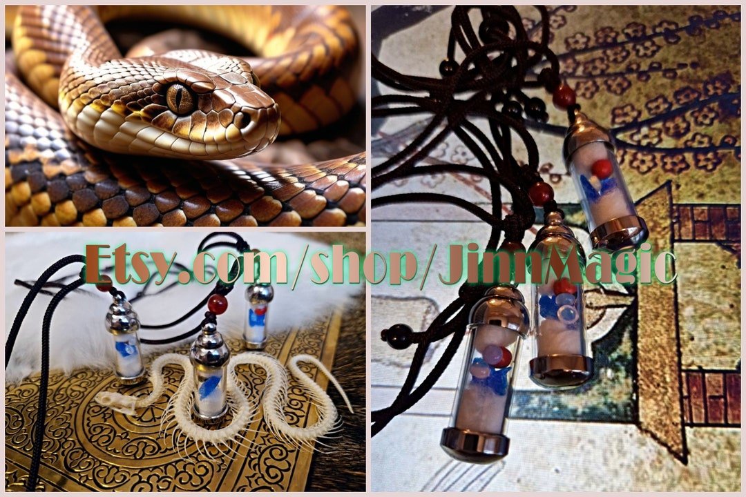 Extremely Powerful Jinn Snake Amulet Takrut - Etsy