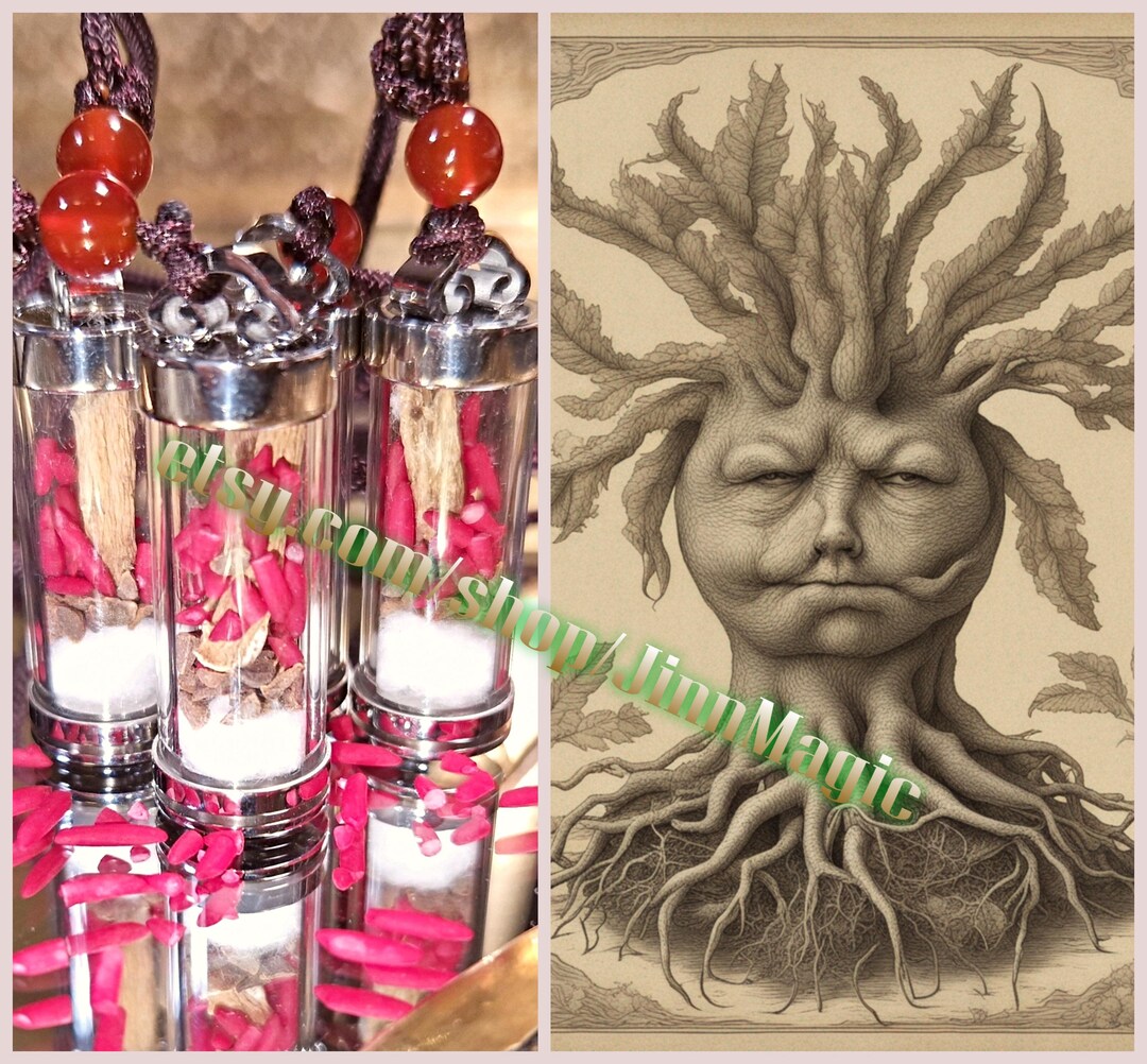 Yabruh Root, Extremely Rare "living Spirit" Amulet, Powerful Protection ...